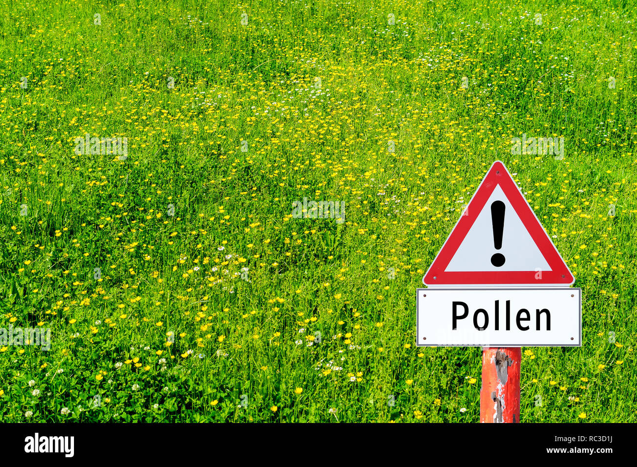 Warn schild hi-res stock photography and images - Alamy