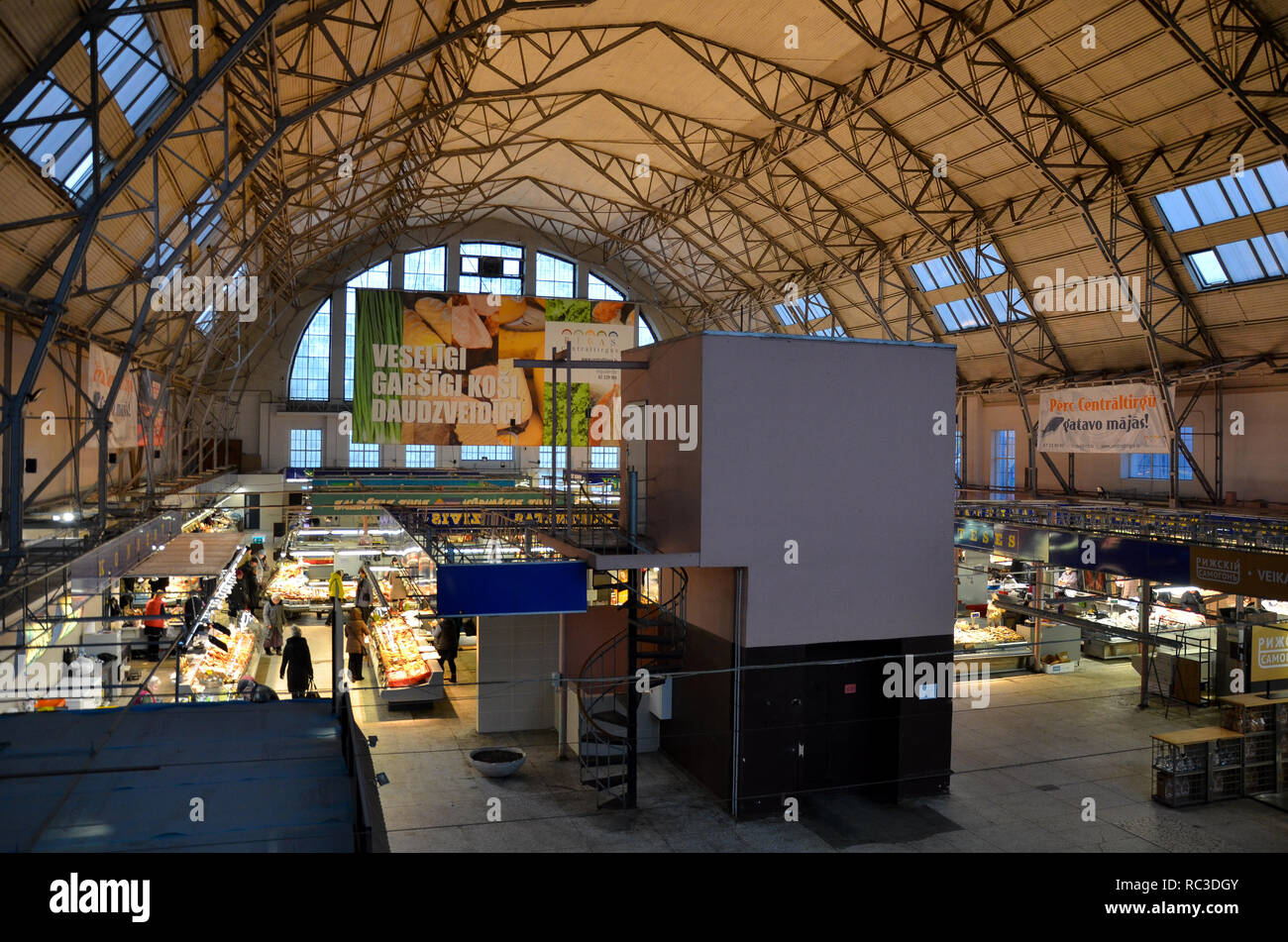 Central market centraltirgus zeppelin hangars hi-res stock photography ...
