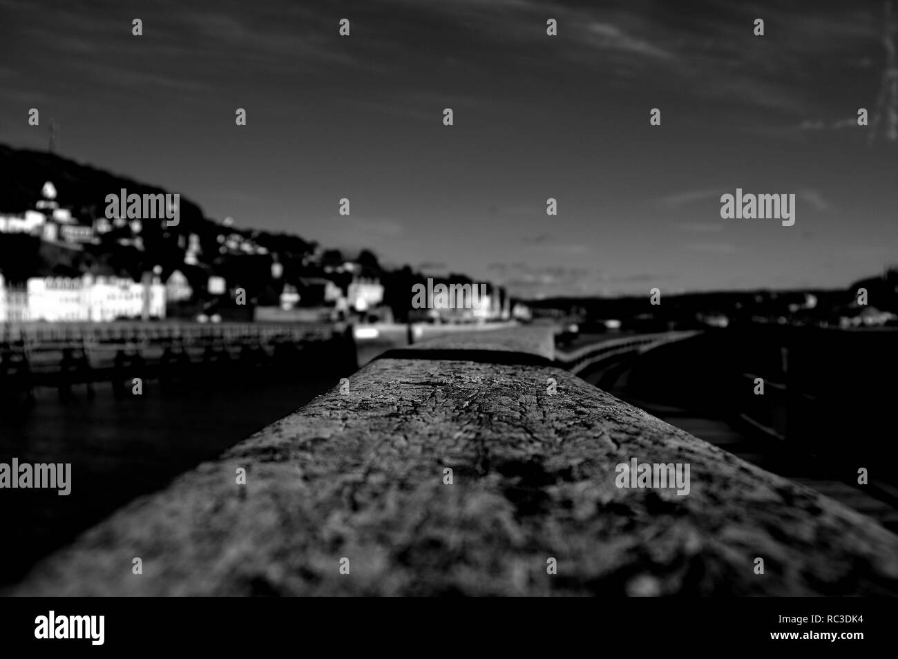 Highway bridge clear view Black and White Stock Photos & Images - Alamy