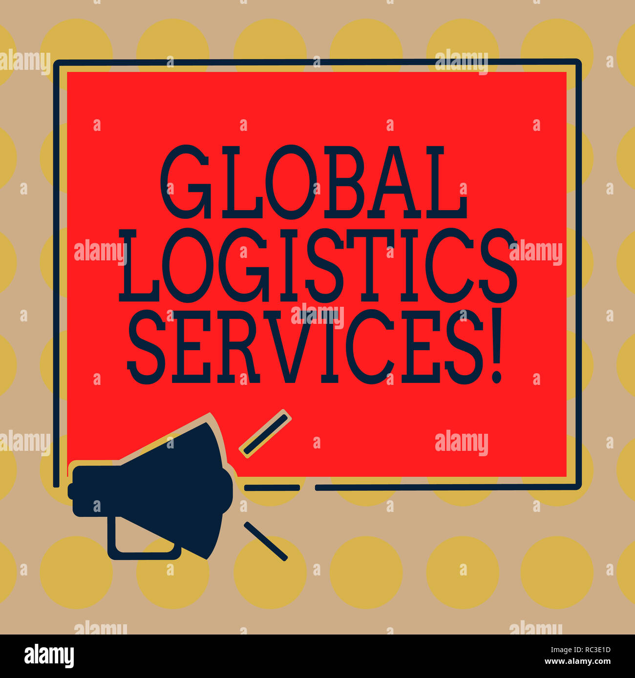 Word writing text Global Logistics Services. Business concept for ...