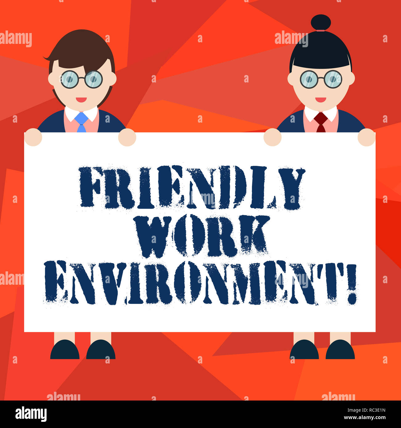 Word writing text Friendly Work Environment. Business concept for ...