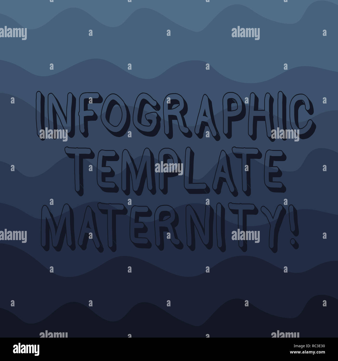 Handwriting text writing Infographic Template Maternity. Concept ...