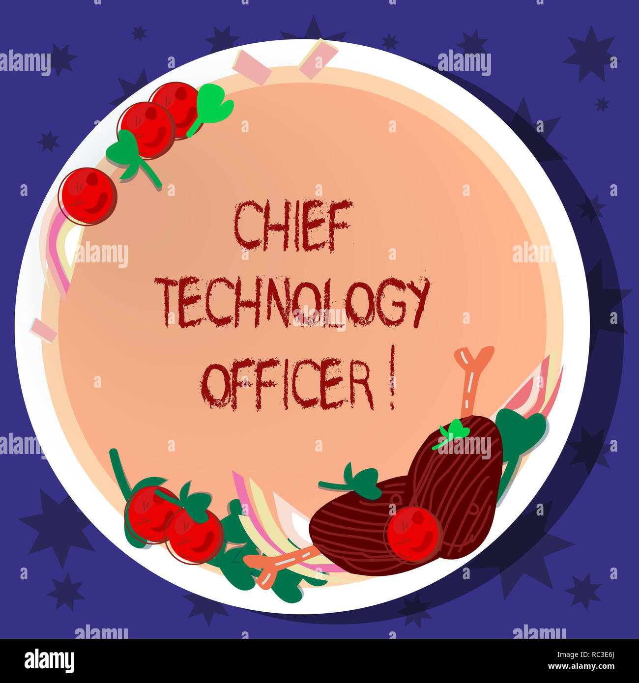 Word writing text Chief Technology Officer. Business concept for ...