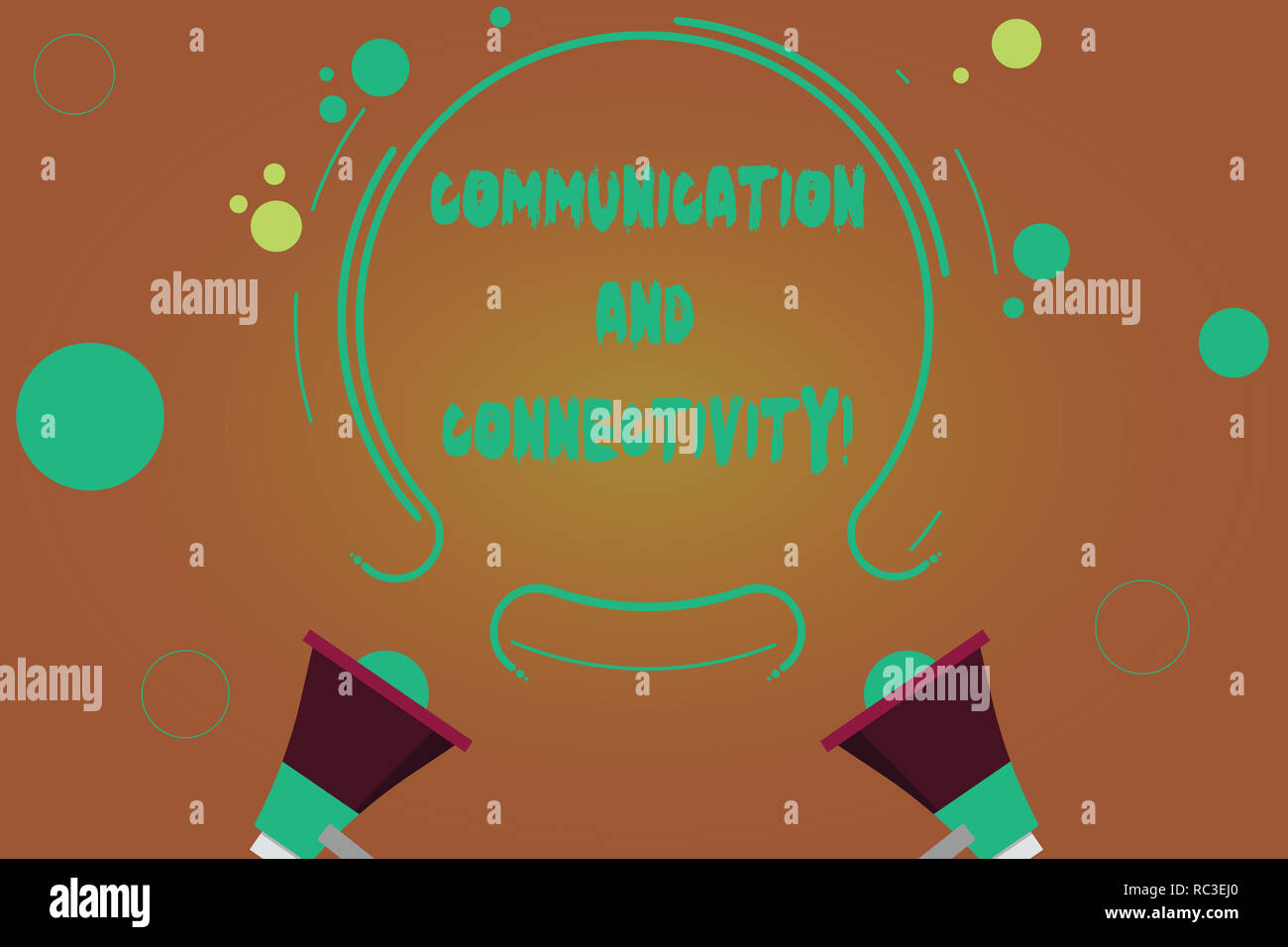 Conceptual hand writing showing Communication And Connectivity ...