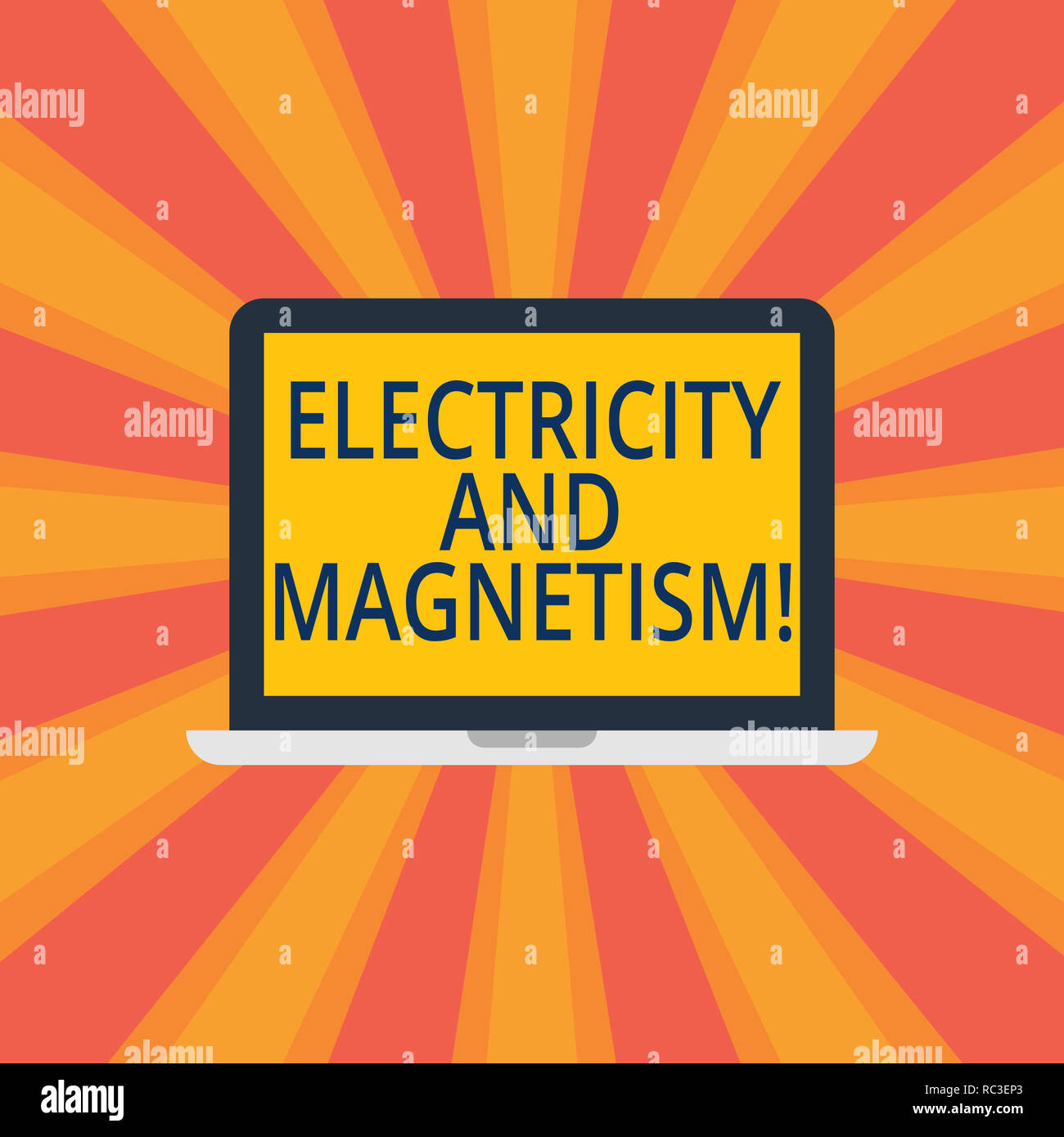Text sign showing Electricity And Magnetism. Conceptual photo Embodies ...