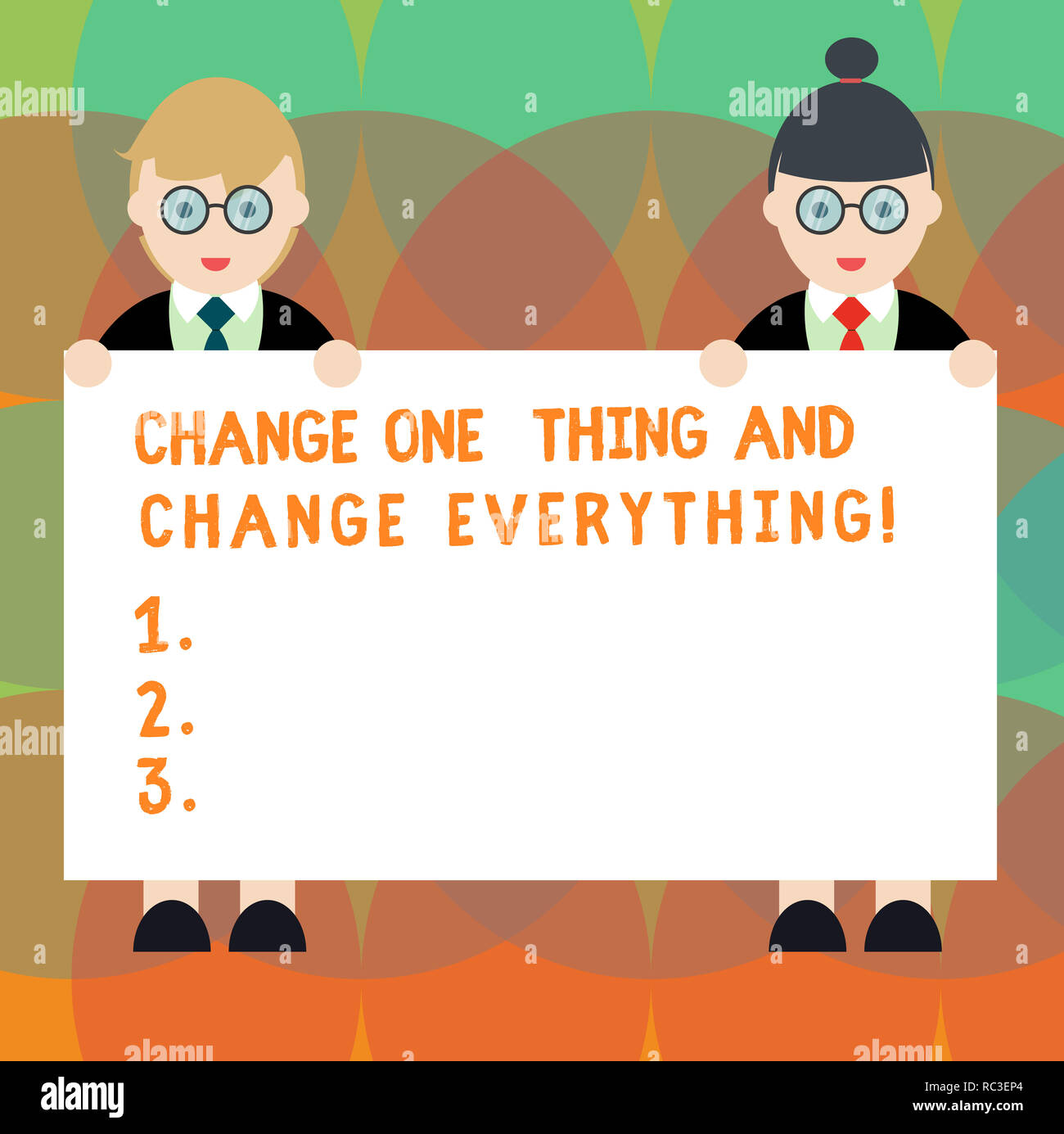 Word writing text Change One Thing And Change Everything. Business ...