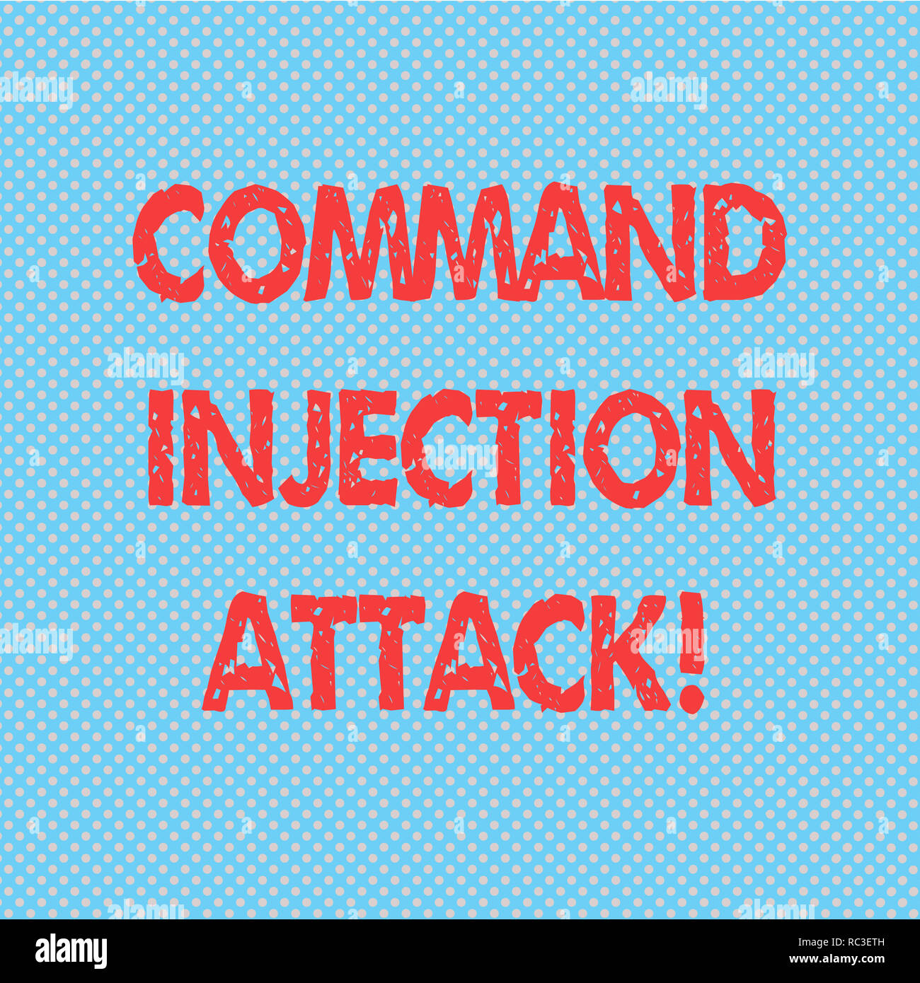Word writing text Comanalysisd Injection Attack. Business concept for execution of arbitrary ...