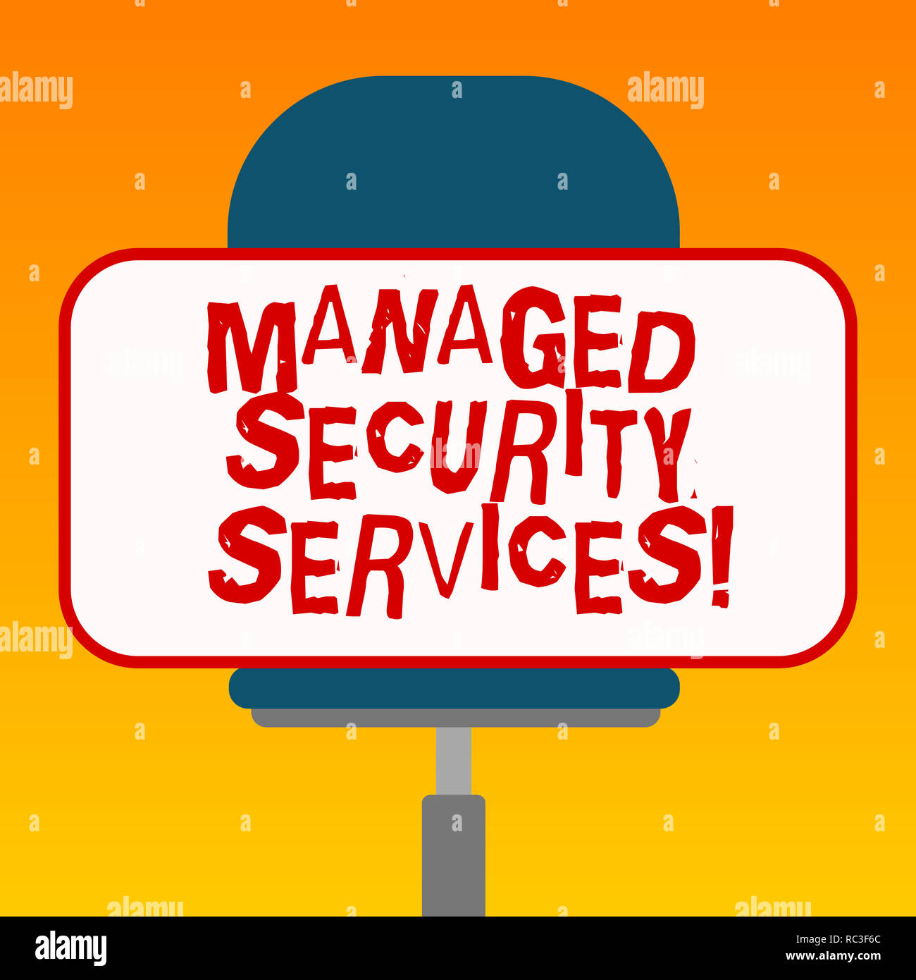 Handwriting text Managed Security Services. Concept meaning approach in ... Handwriting text Managed Security Services. Concept meaning approach in ...