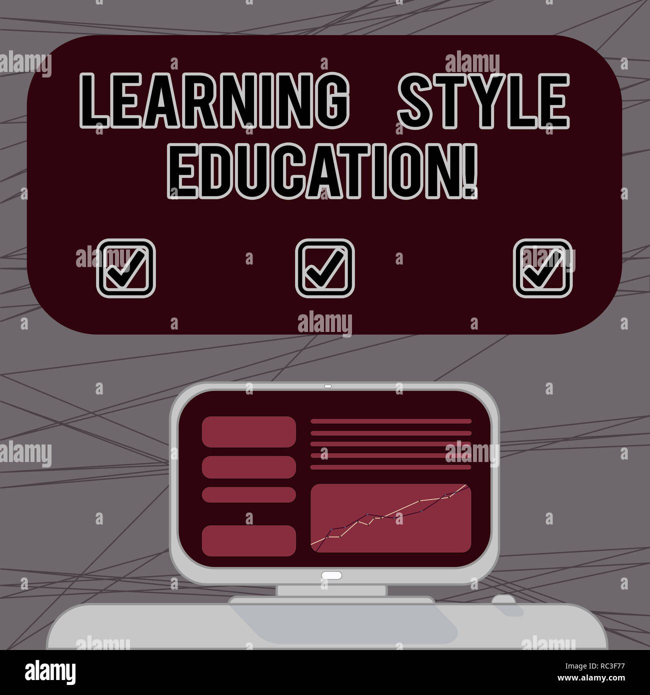 Word writing text Learning Style Education. Business concept for Method ...