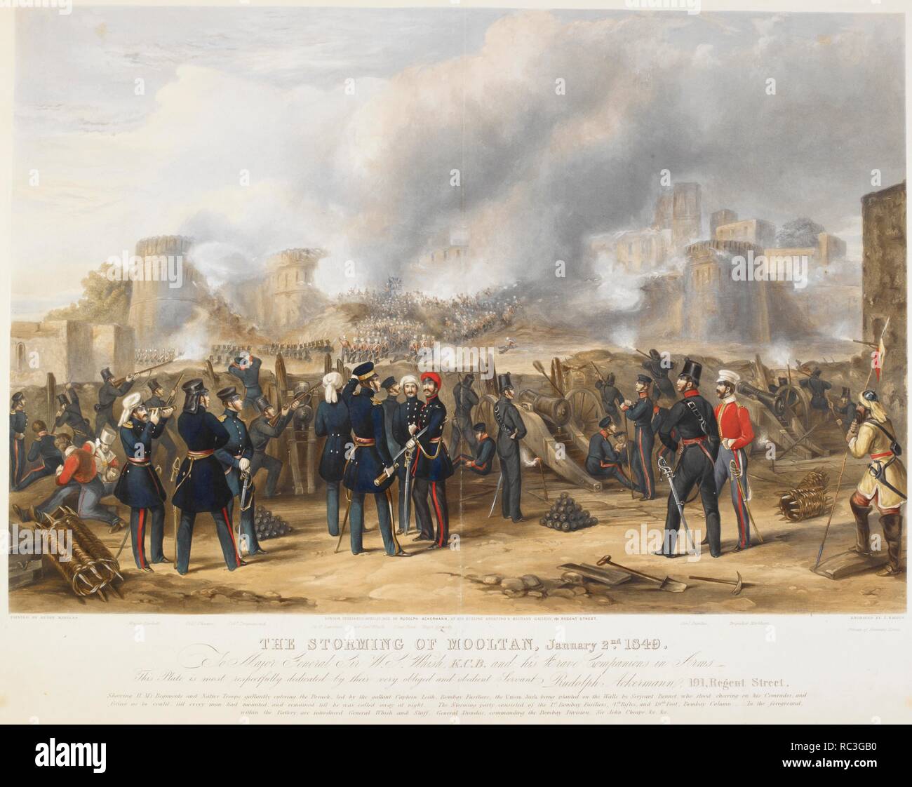 Storming of mooltan hi-res stock photography and images - Alamy