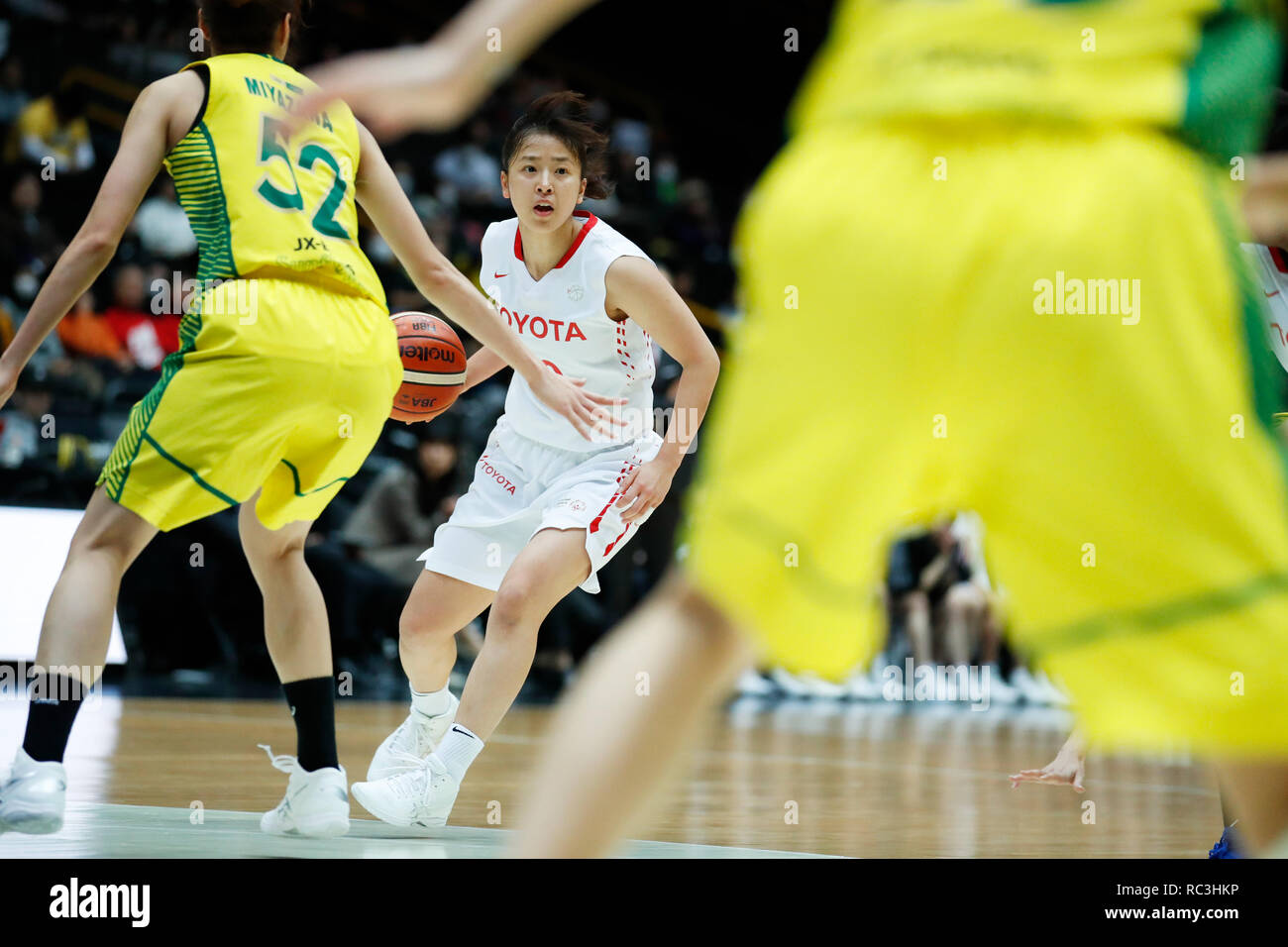 Saitama, Japan. 13th January 2019. Naho Miyoshi (Antelopes), JANUARY 13 ...