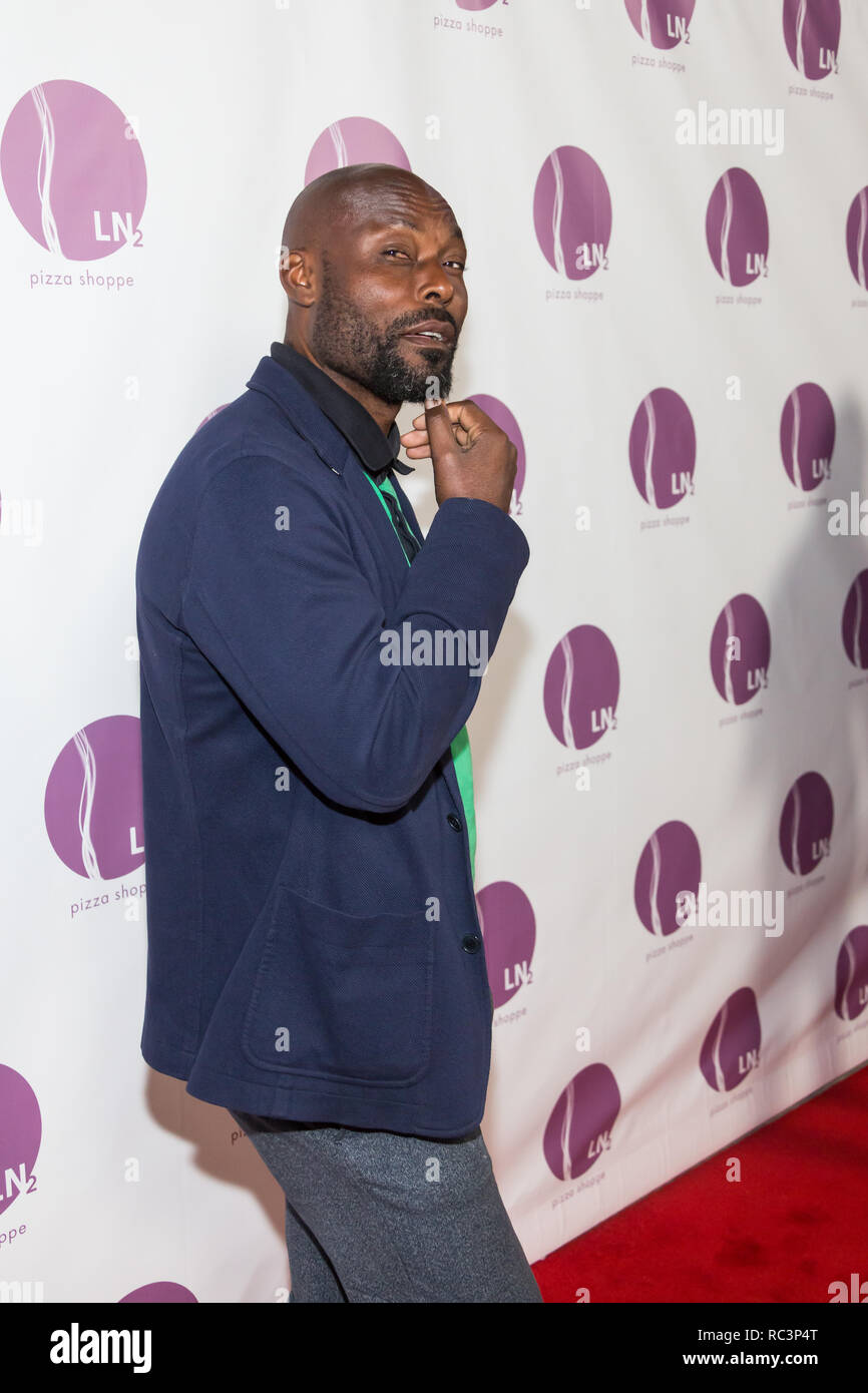 Los Angeles, USA. 12th January, 2019. Actor Jimmy Jean-Louis attends ...