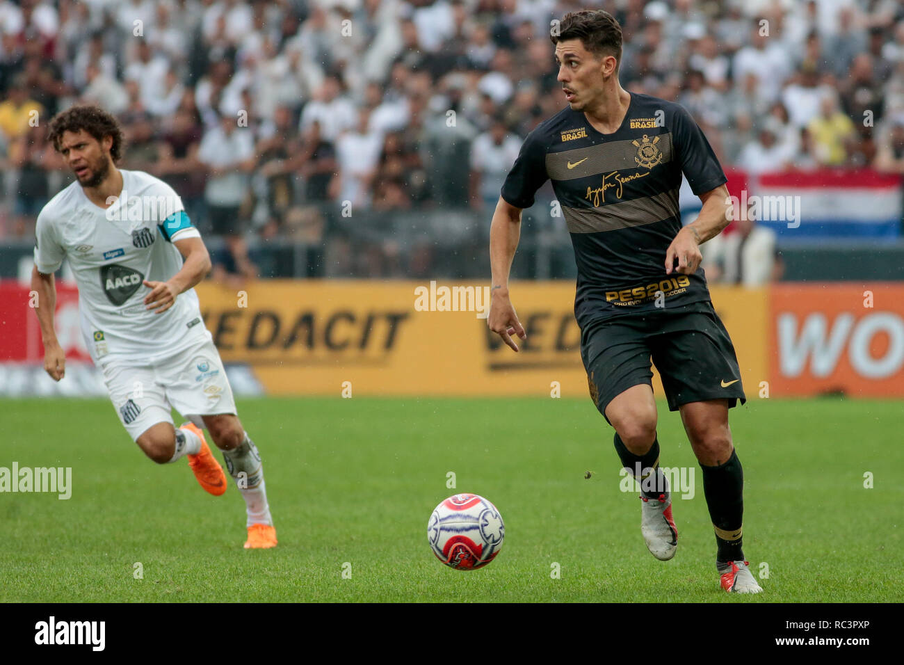 SP - Sao Paulo - 01/13/2019 - Friendly Corinthians vs. Santos - Danilo ...