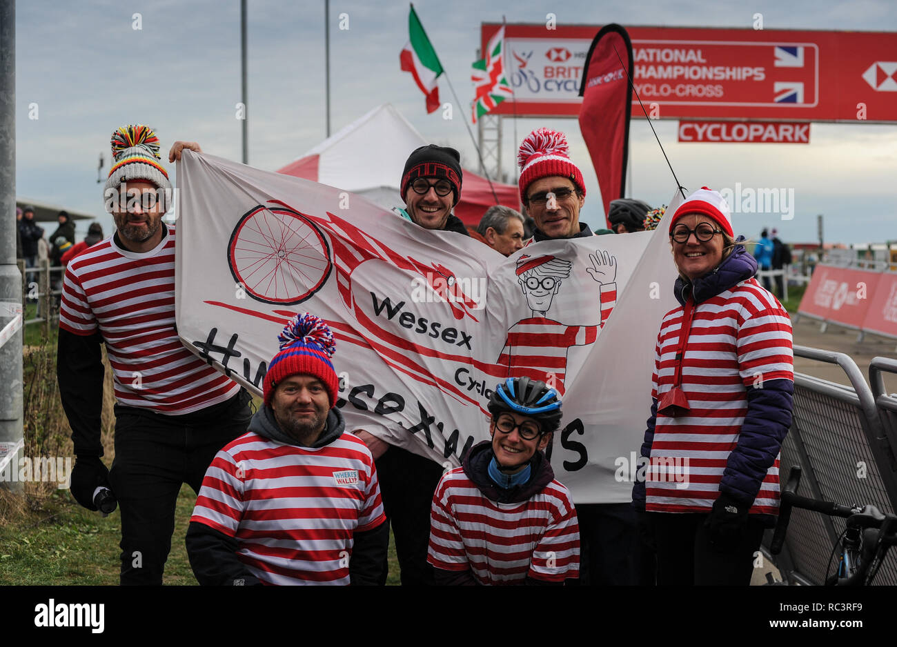 Cyclopark, Gravesend, Kent, UK. 13th Jan, 2019. The Wessex where's ...