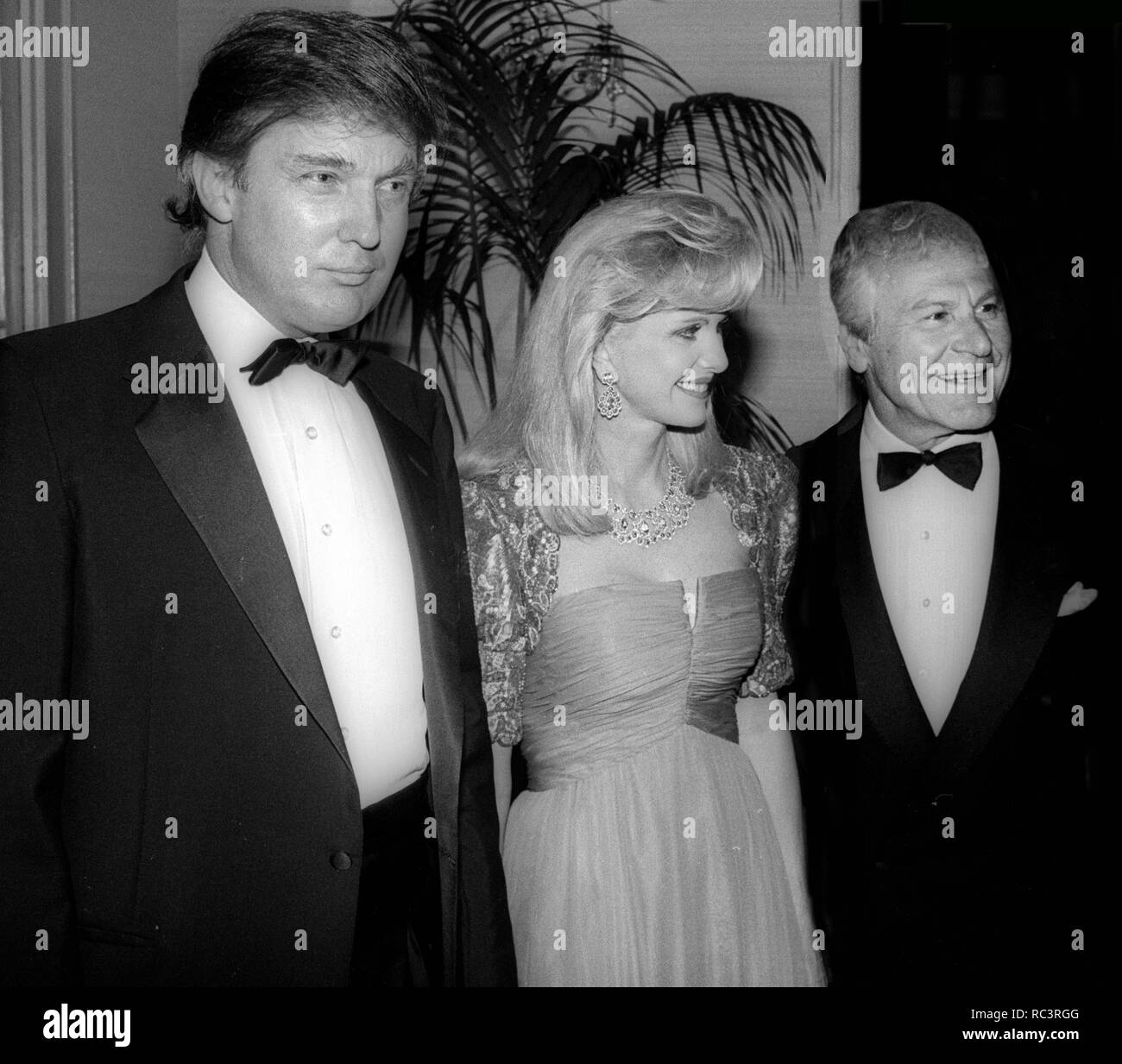 New York City, USA. 01st Jan, 2005. Donald Trump Ivana Trump Sam ...