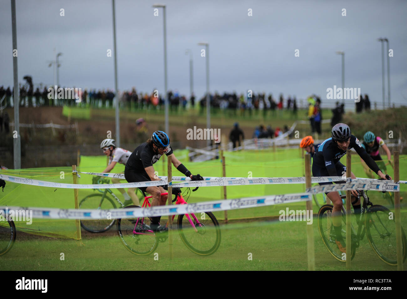 Cyclopark, Gravesend, Kent, UK. 13th Jan, 2019. Elite & under 23 Mens ...