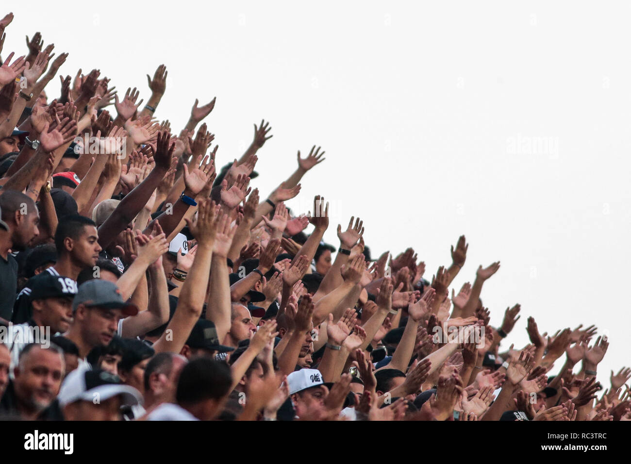 SP - Sao Paulo - 01/13/2019 - Friendly Corinthians vs. Santos ...