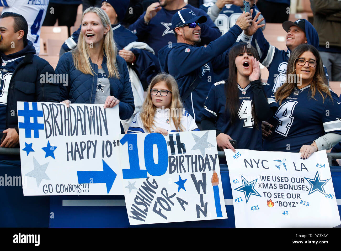 Dallas cowboys fans hi-res stock photography and images - Alamy