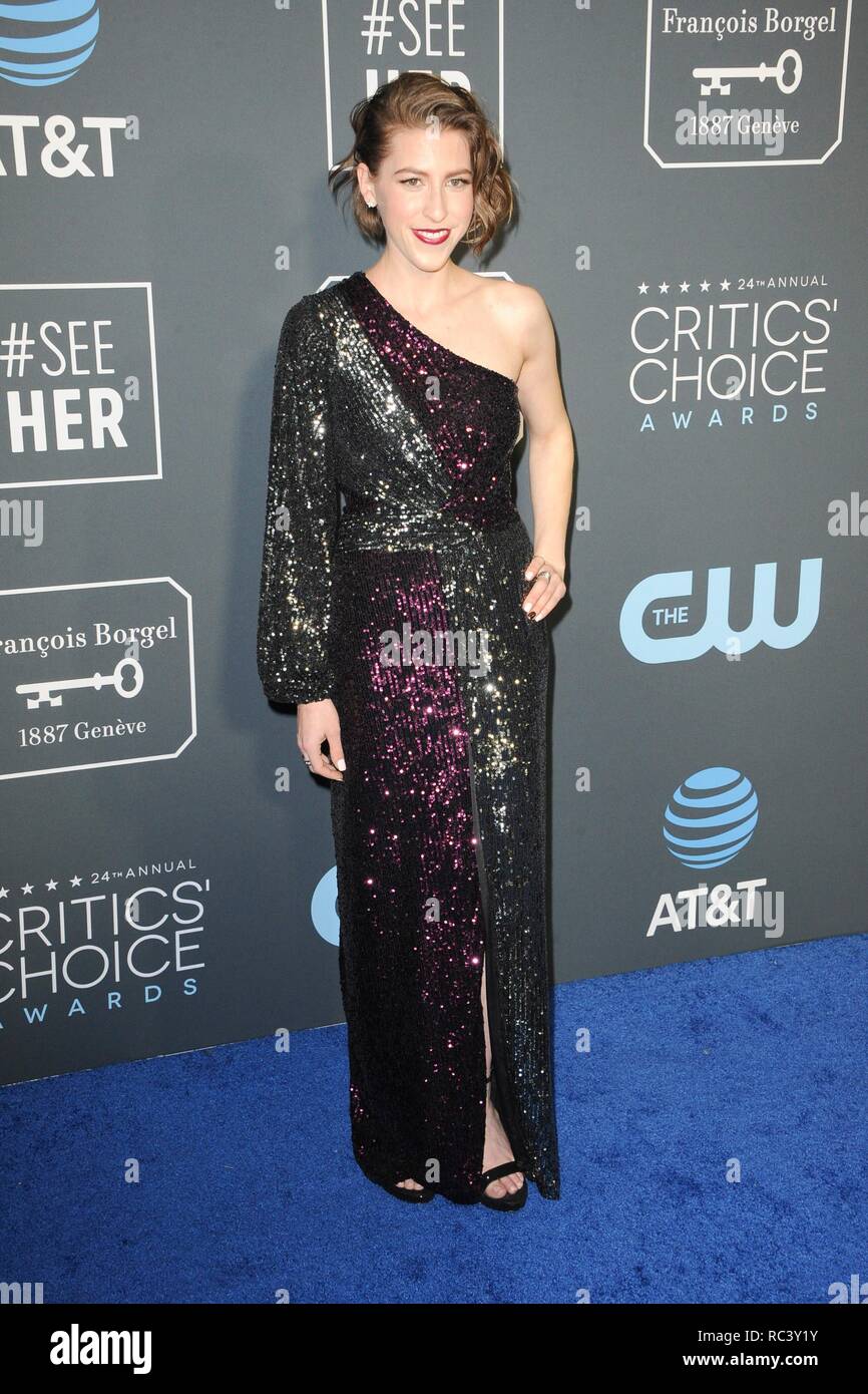 Santa Monica, CA. 13th Jan, 2019. Eden Sher at arrivals for 24th Annual ...
