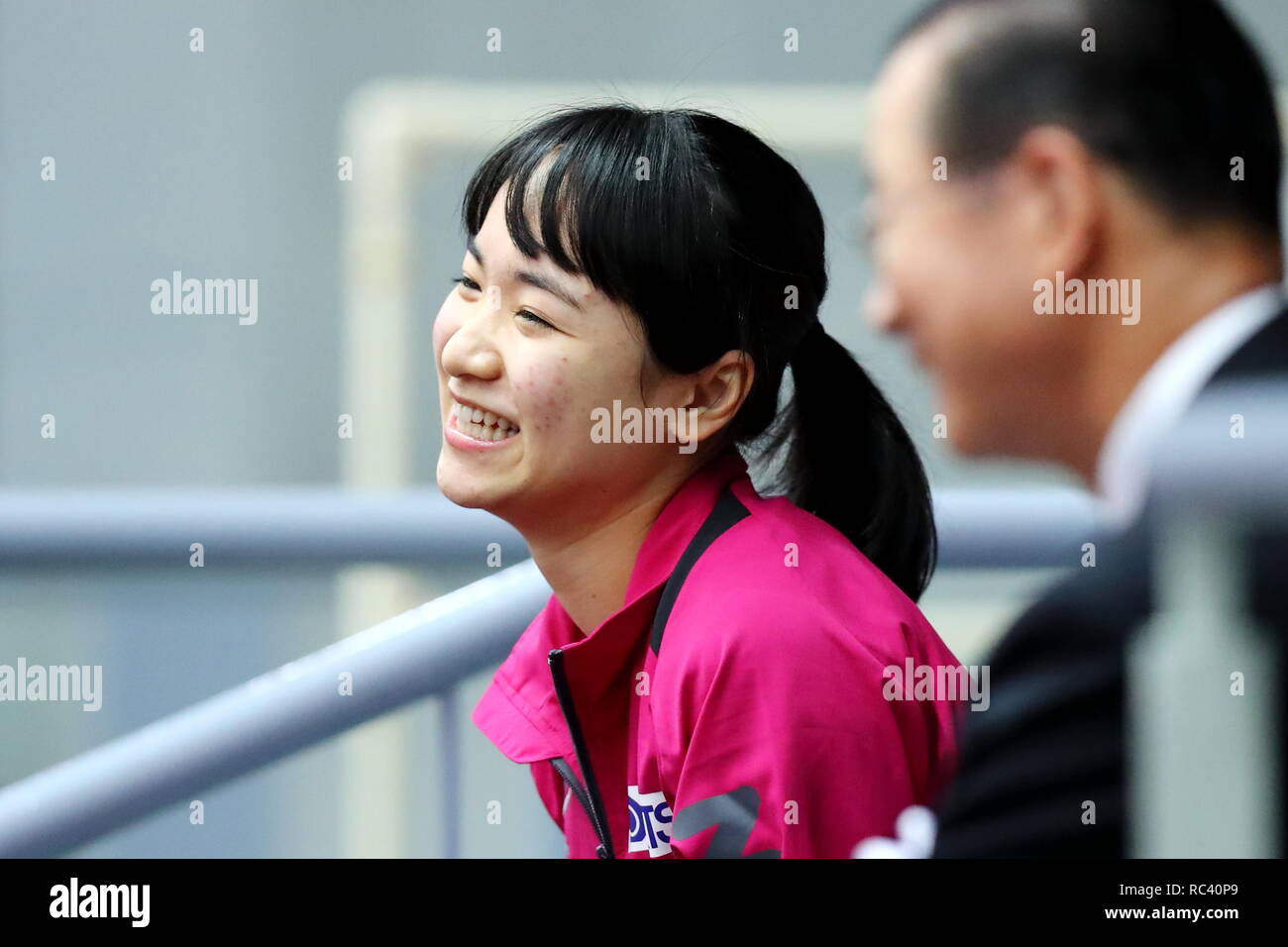 Osaka, Japan. 14th Jan, 2019. Mima Ito Table Tennis : All Japan Table ...