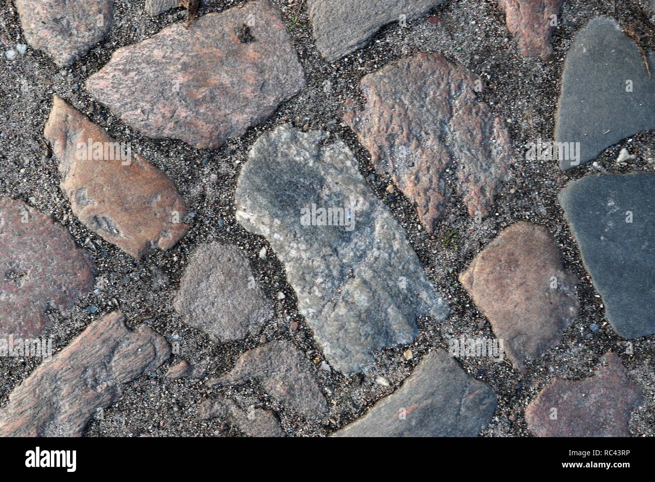 Close up surface of cobblestone in high resolution Stock Photo - Alamy