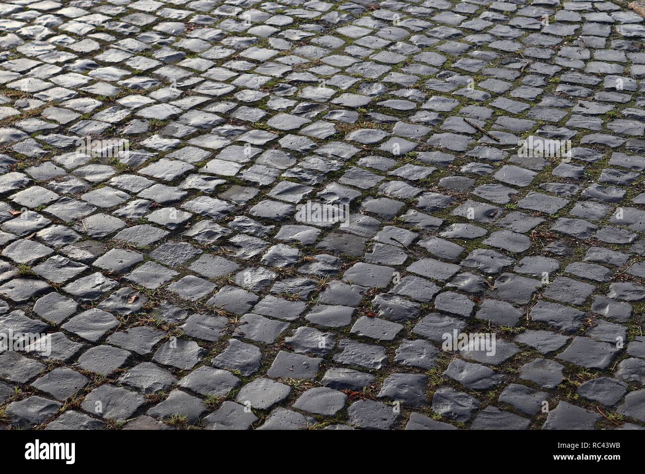 Close up surface of cobblestone in high resolution Stock Photo - Alamy