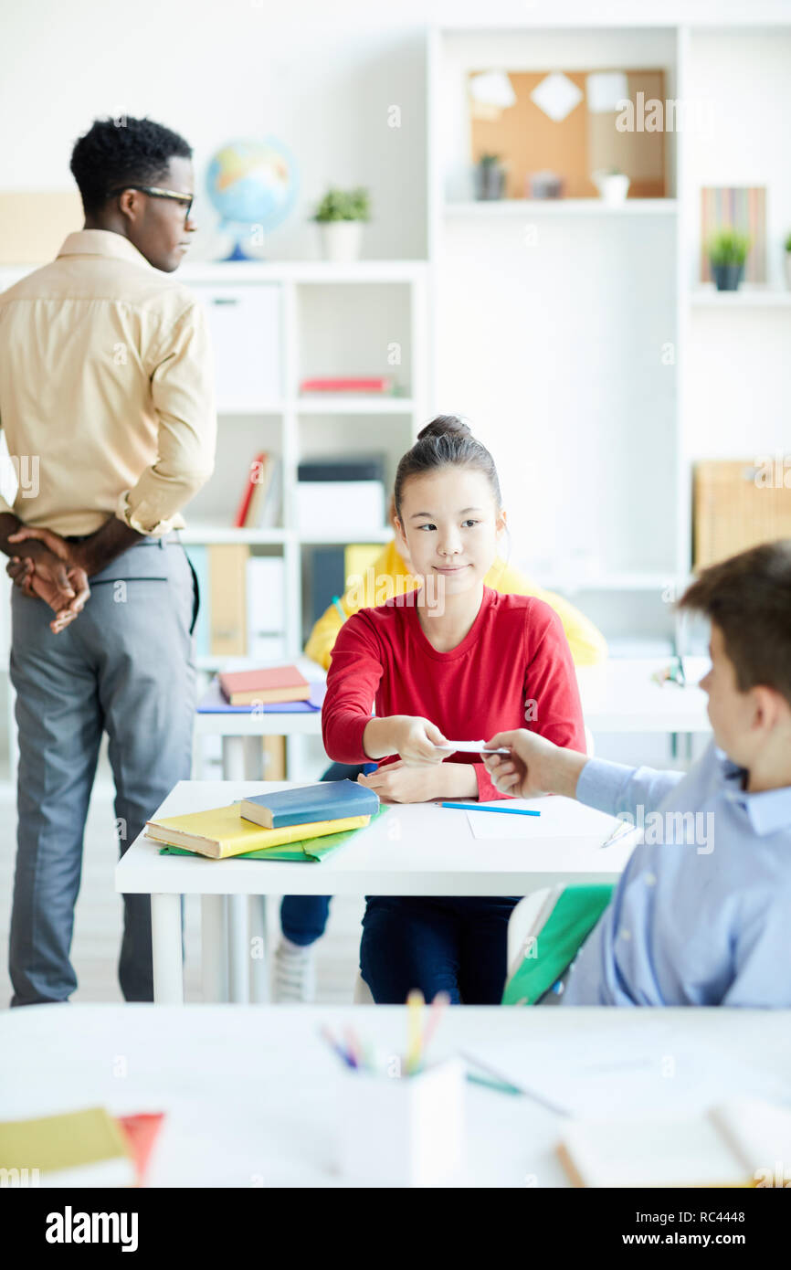 Cheating school hi-res stock photography and images - Alamy