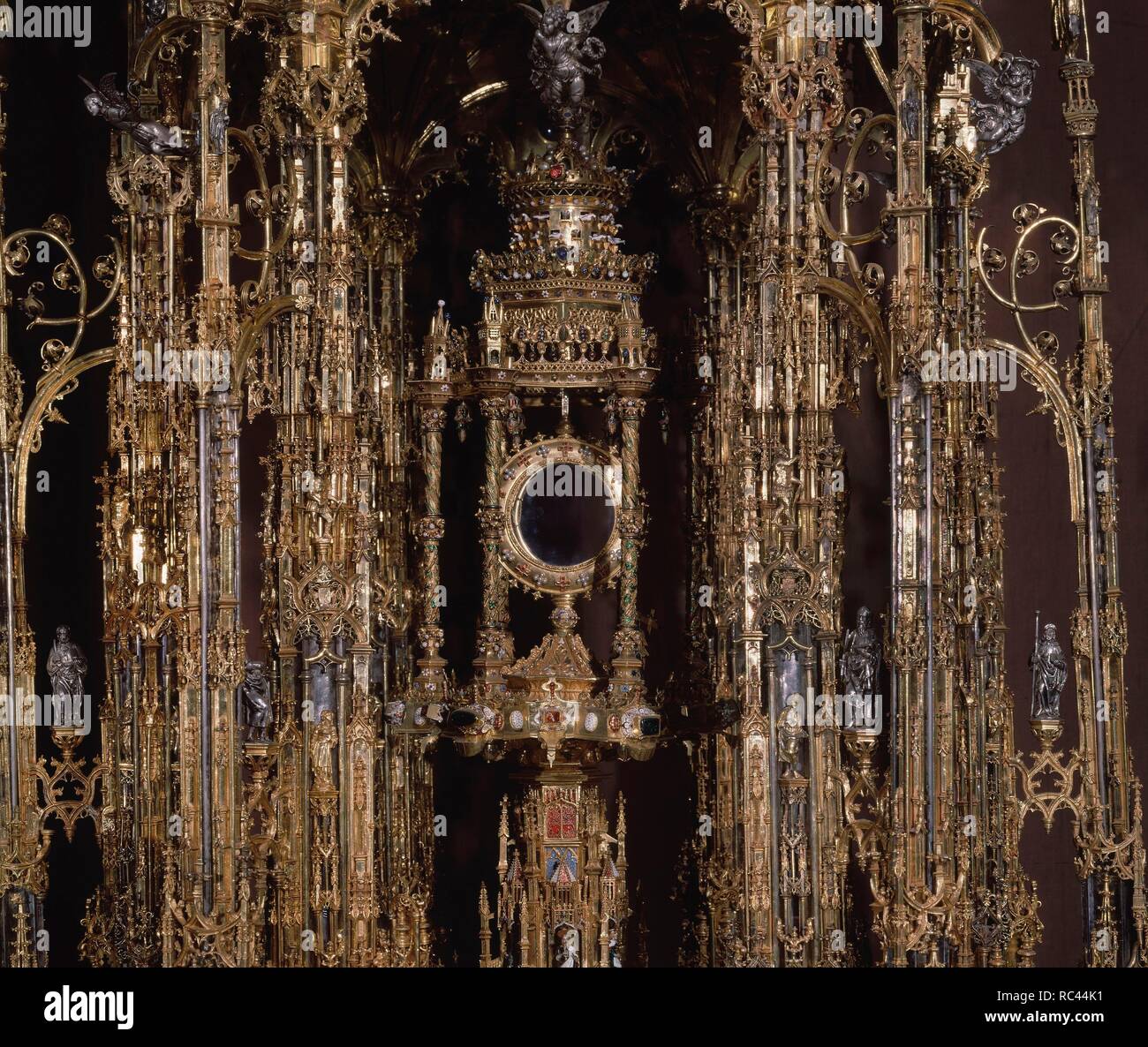 DETALLE DE LA CUSTODIA DE ASIENTO DE LA CATEDRAL DE TOLEDO - 1520/4 ...