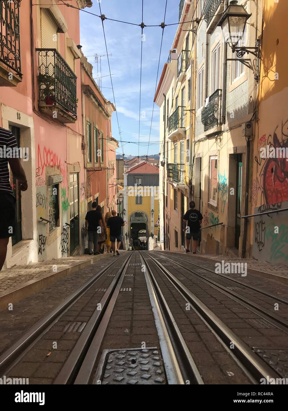 Funicular lines hi-res stock photography and images - Alamy