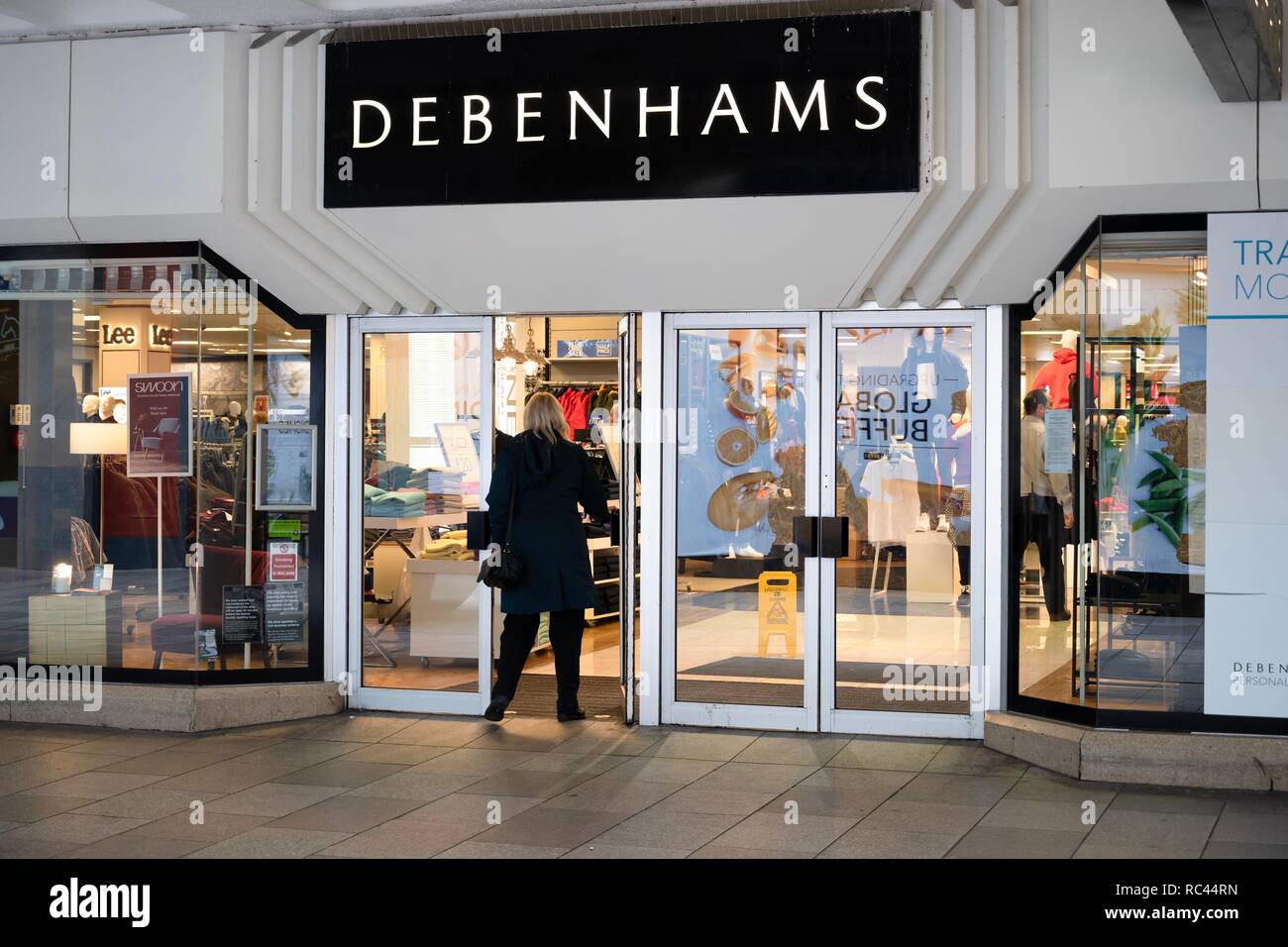 A Debenhams store in Cardiff, Wales, UK Stock Photo - Alamy