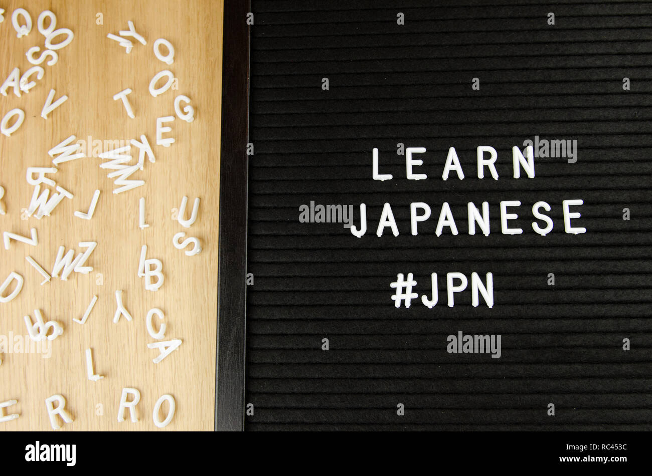 Japanese alphabet student hi-res stock photography and images - Alamy