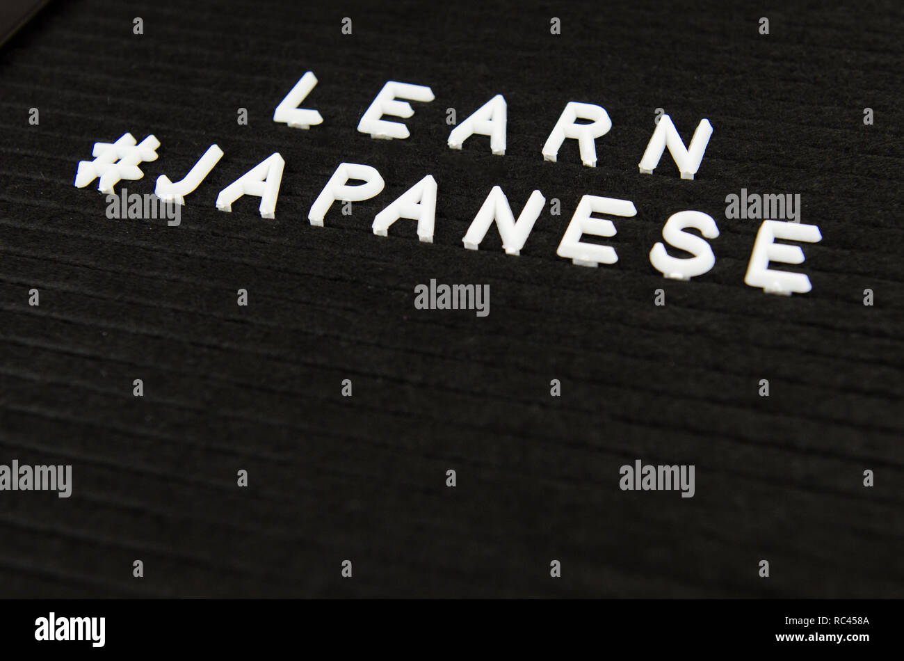 Japanese alphabet student hi-res stock photography and images - Alamy