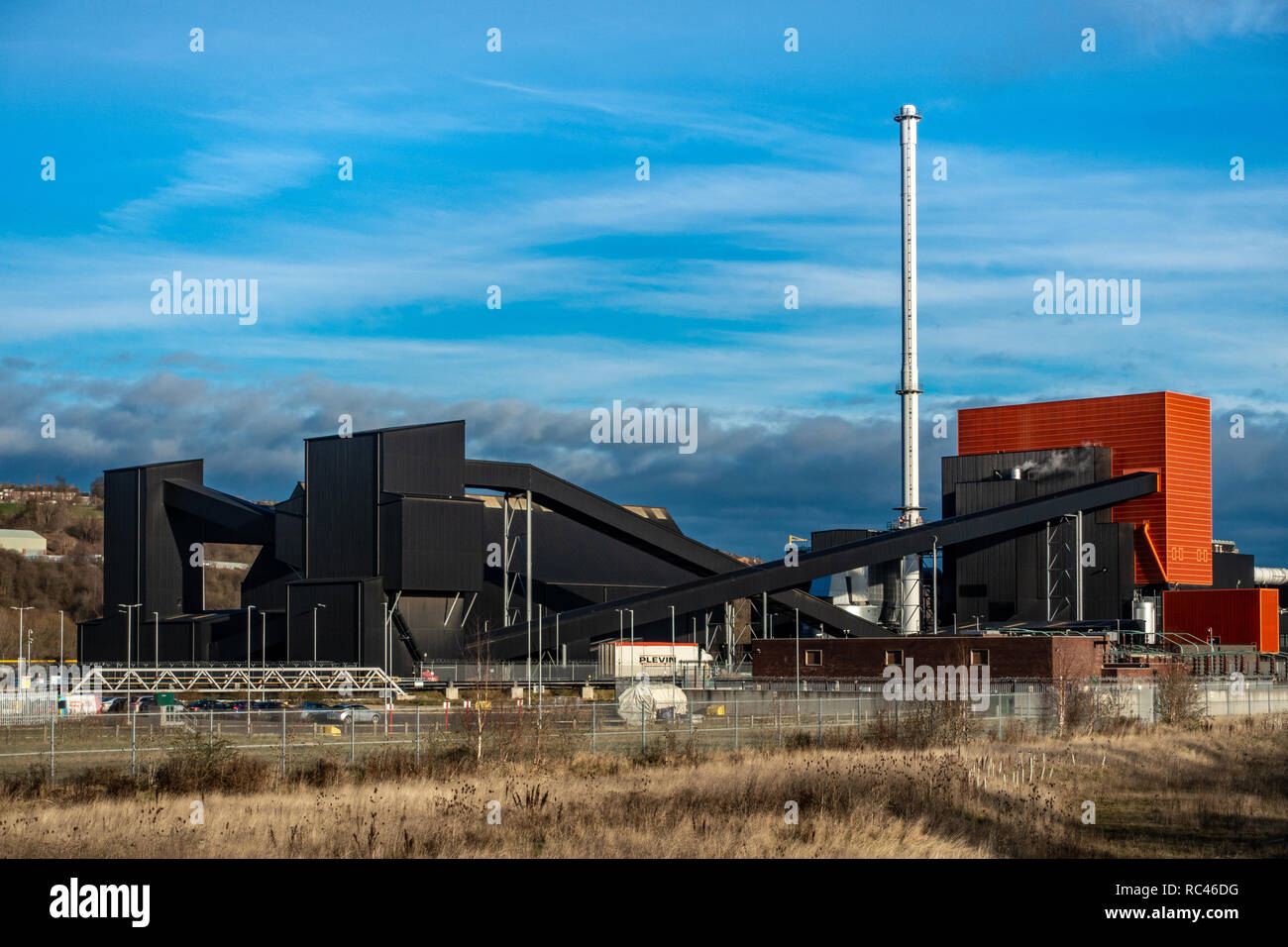 BDP has unveiled this biomass power plant which stands on the site of ...