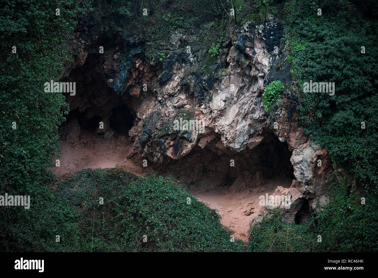 Natural rock tunnel hi-res stock photography and images - Alamy