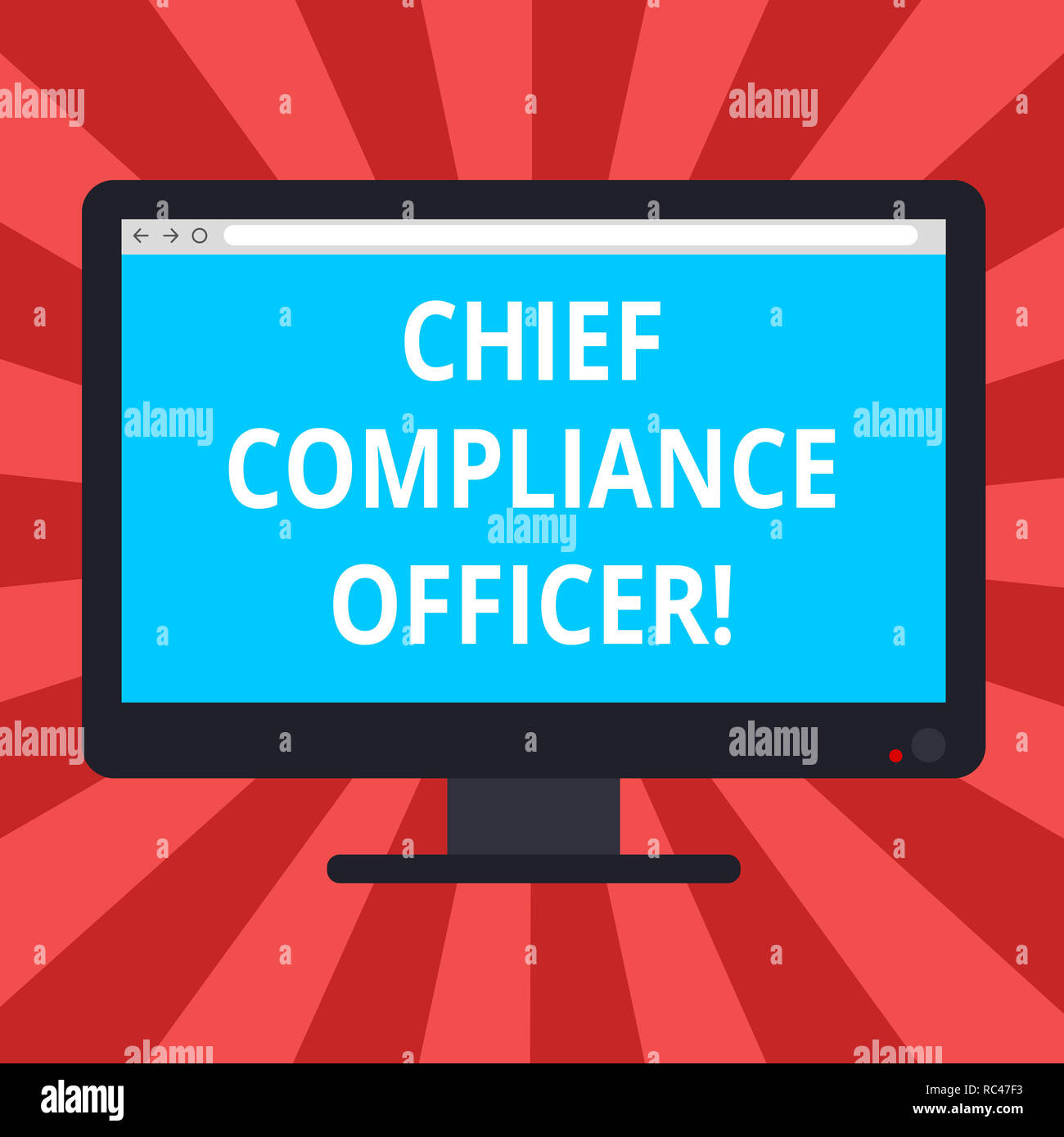 Conceptual hand writing showing Chief Compliance Officer. Business ...
