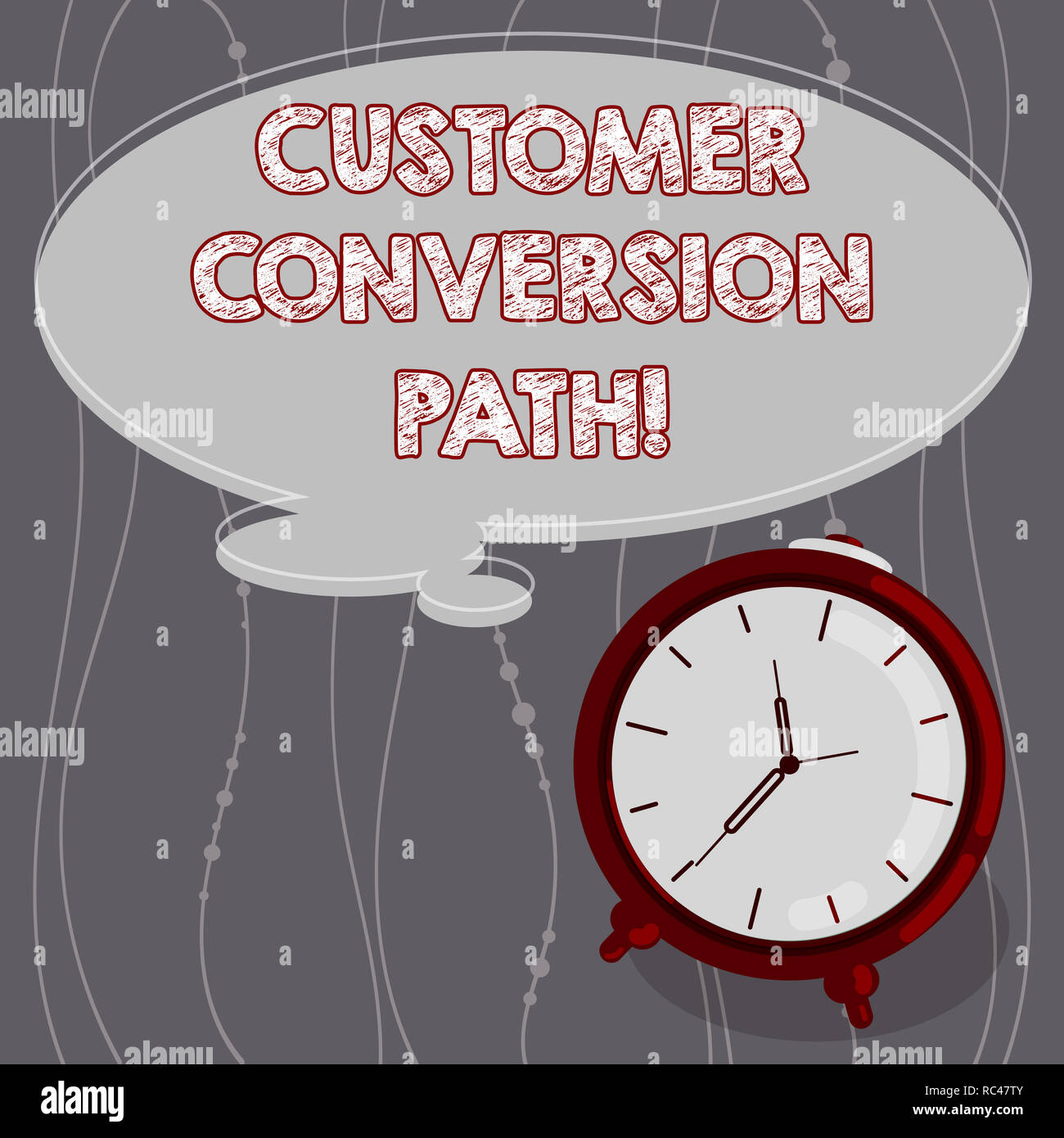 Text sign showing Customer Conversion Path. Conceptual photo steps that ...