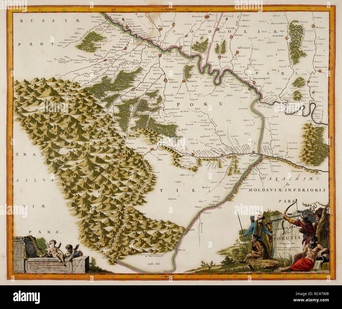 1693 map hi-res stock photography and images - Alamy