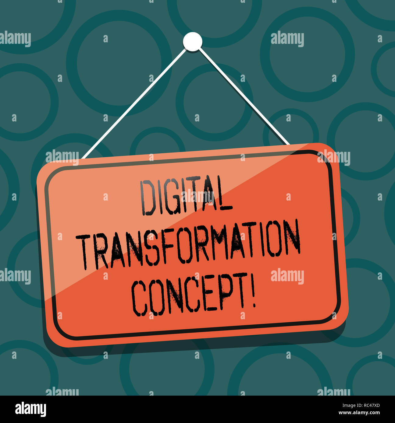 Writing note showing Digital Transformation Concept. Business photo ...