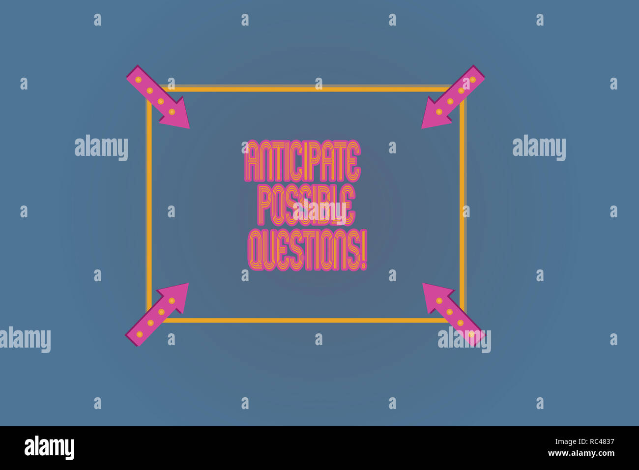 Anticipate possible questions hi-res stock photography and images - Alamy