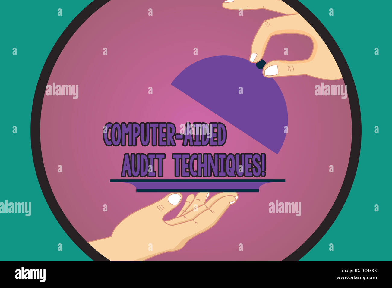 Text sign showing Computer Aided Audit Techniques. Conceptual photo ...