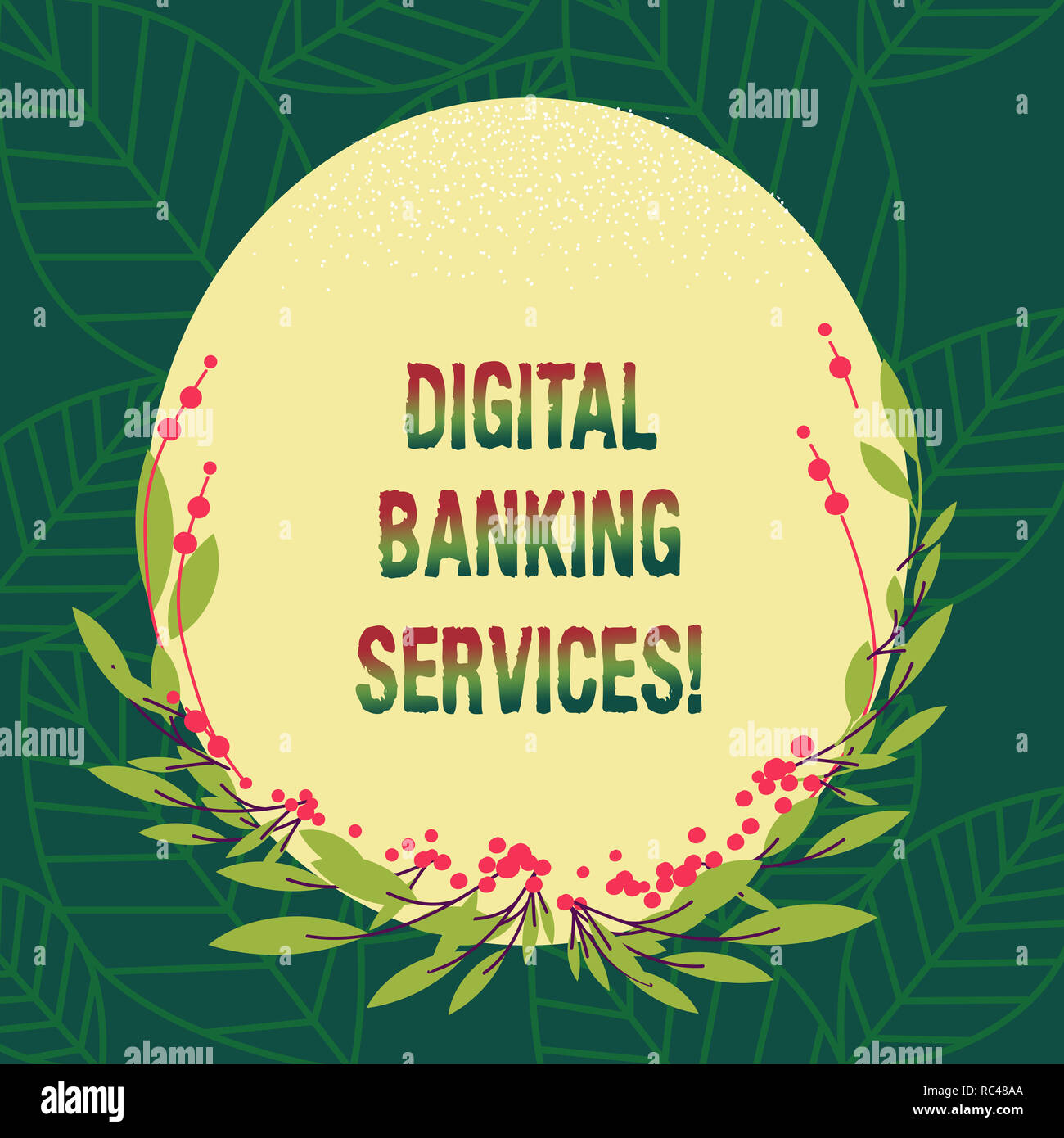Conceptual hand writing showing Digital Banking Services. Business ...