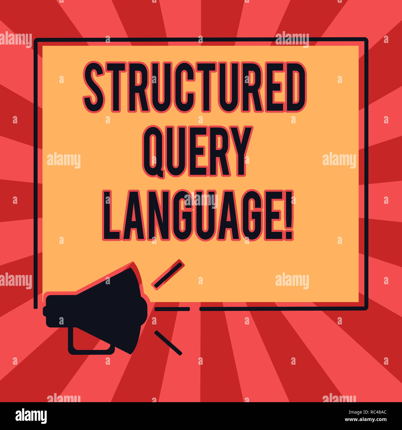 Conceptual Hand Writing Showing Structured Query Language Business Photo Text Computer Language