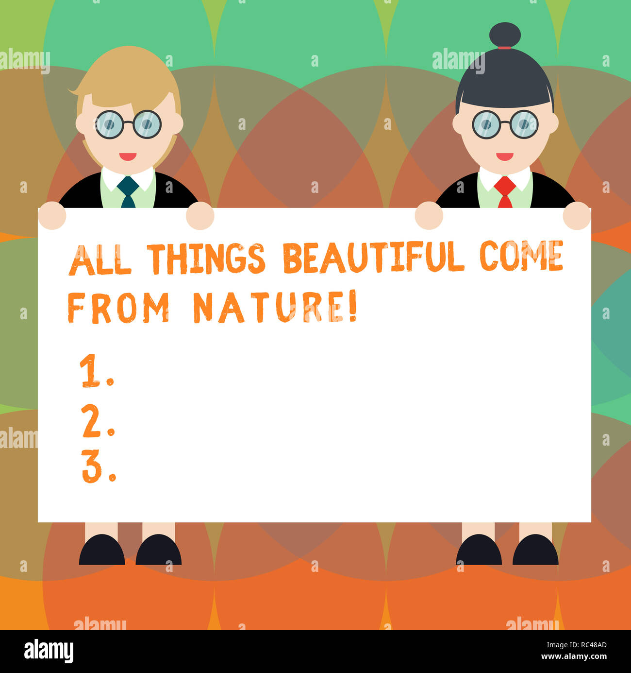 Word writing text All Things Beautiful Come From Nature. Business ...