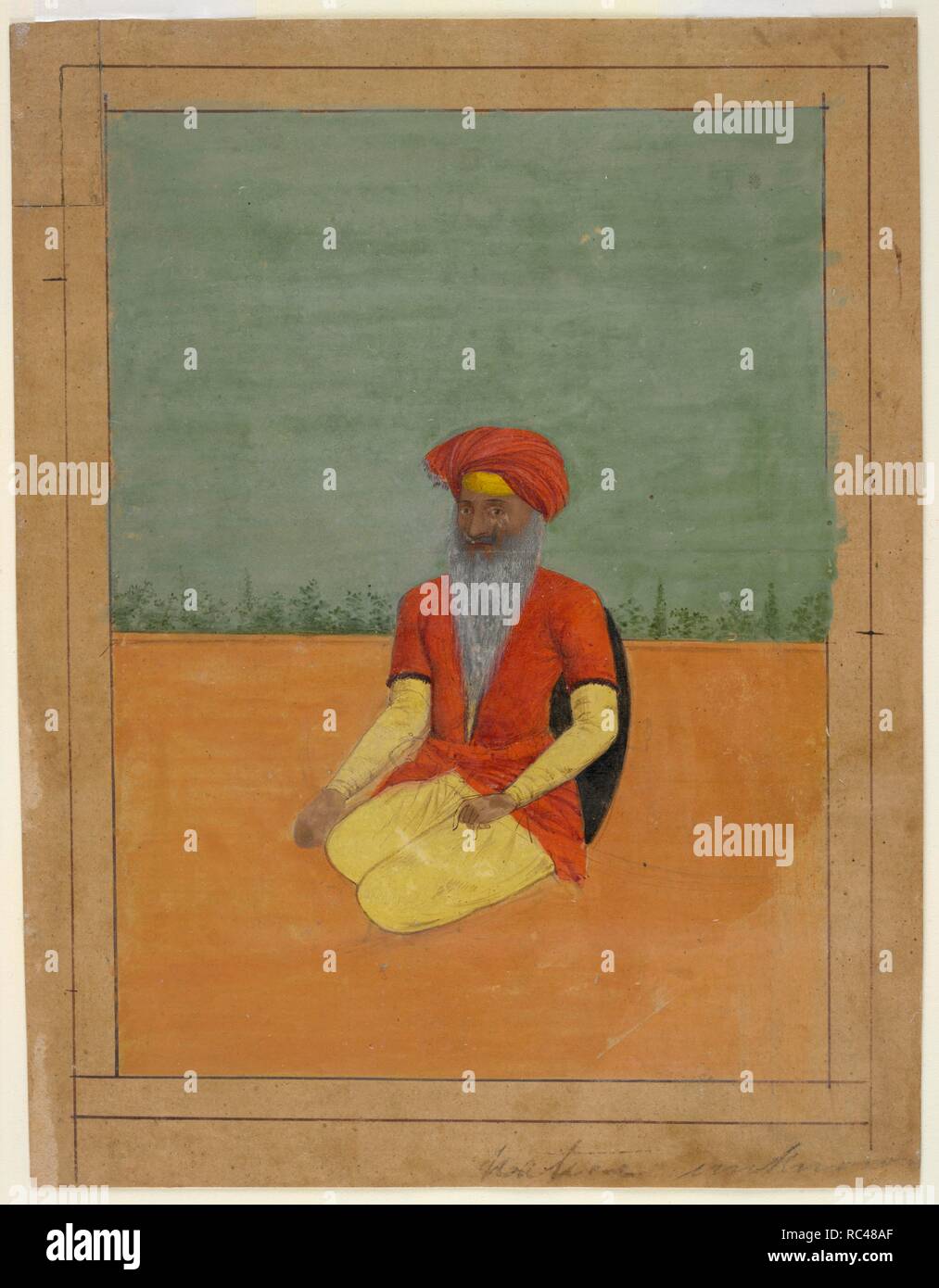 Sikh turban painting hi-res stock photography and images - Alamy