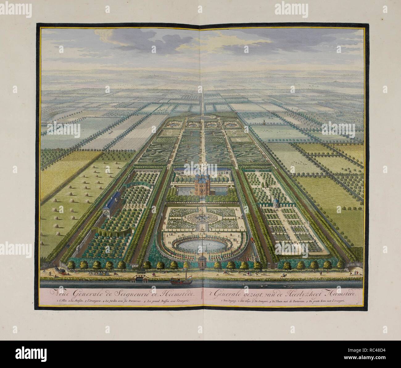 General View of the estate of Heemstede. A Collection of 86 plans and ...