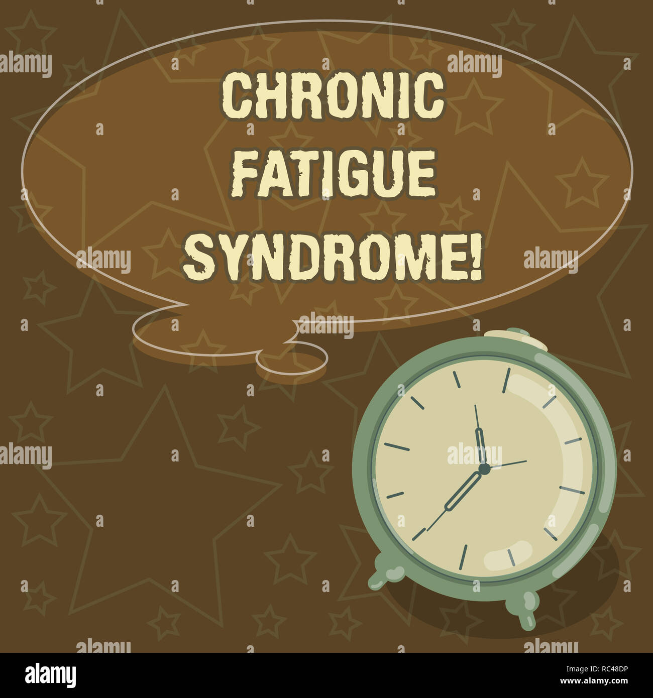 Handwriting text writing Chronic Fatigue Syndrome. Concept meaning ...