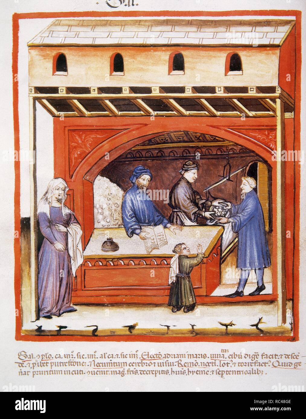 Tacuinum Sanitatis. 14th century. Medieval handbook of health ...