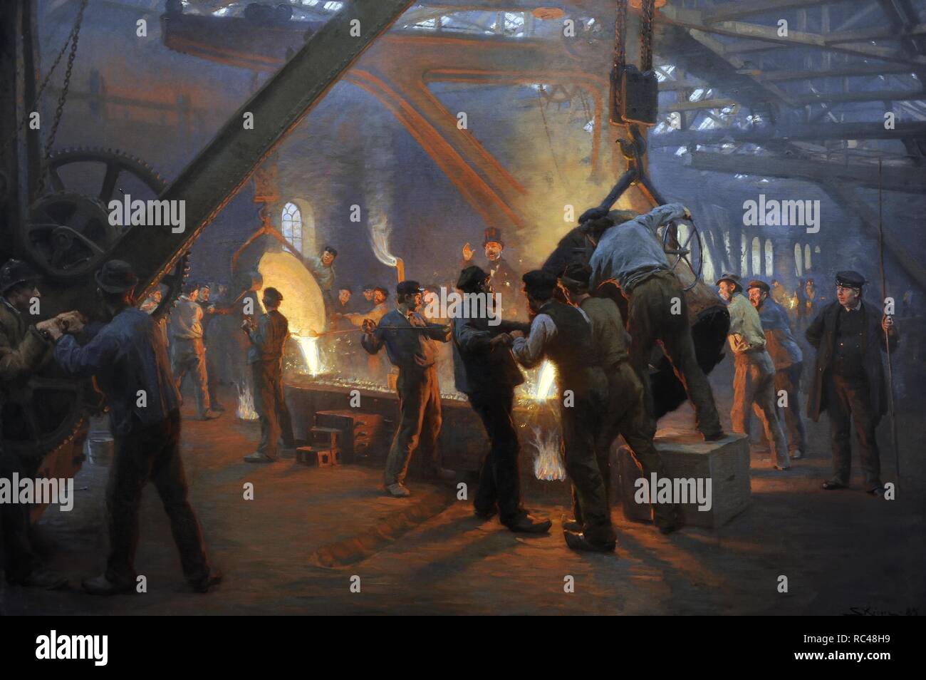 The iron foundry, burmeister & wain hi-res stock photography and images ...