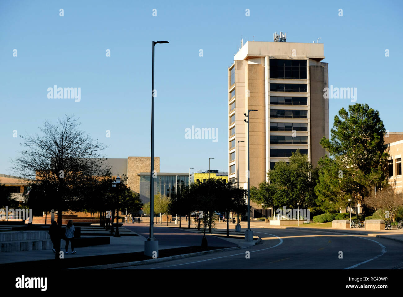 Rudder Tower on the campus of Texas A&M University, College Station ...