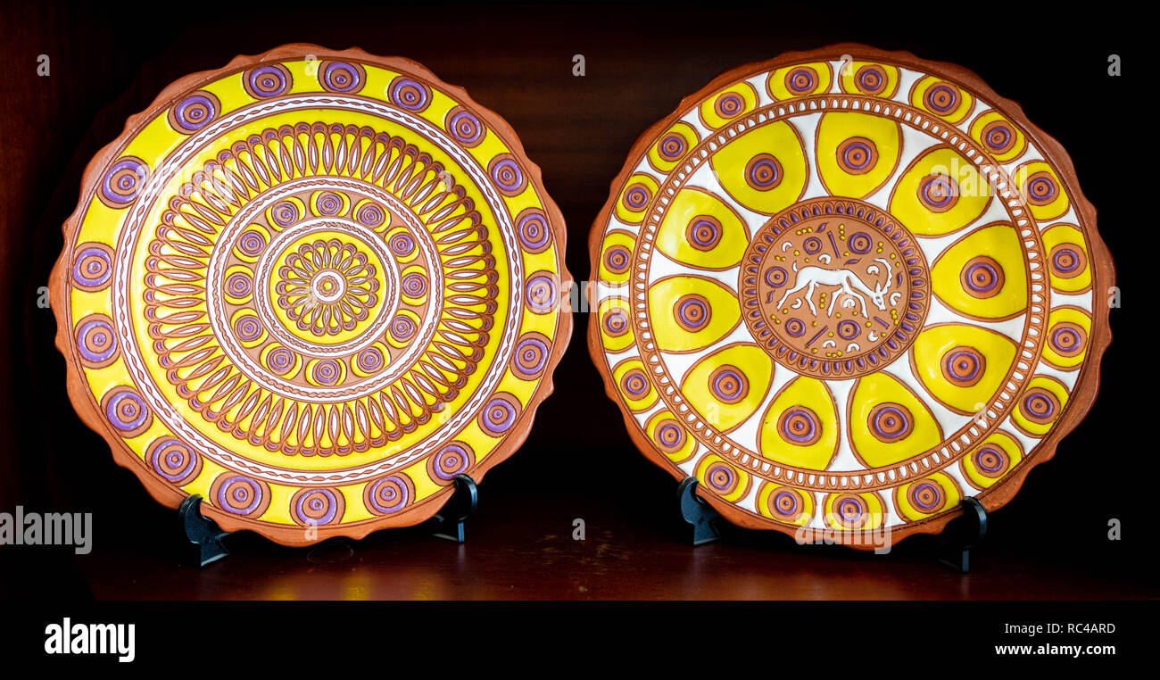 Greek pottery blue shop hi-res stock photography and images - Alamy